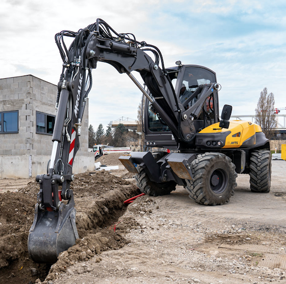 Mecalac 12MTX Wheeled Excavator Loader - Contractor Supply Magazine